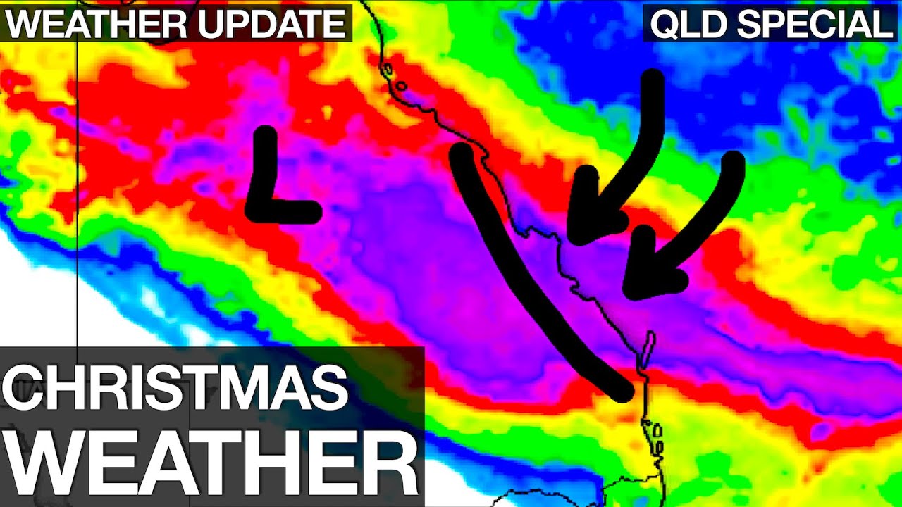 Queensland: Severe Thunderstorms and a Christmas Tropical Low - YouTube