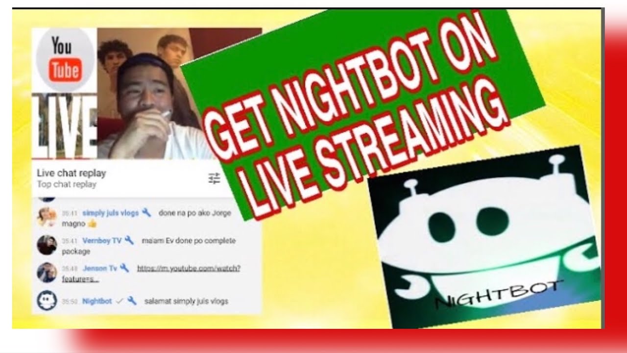 HOW TO SETUP NIGHTBOT ON LIVE STREAMING (LS) - YouTube