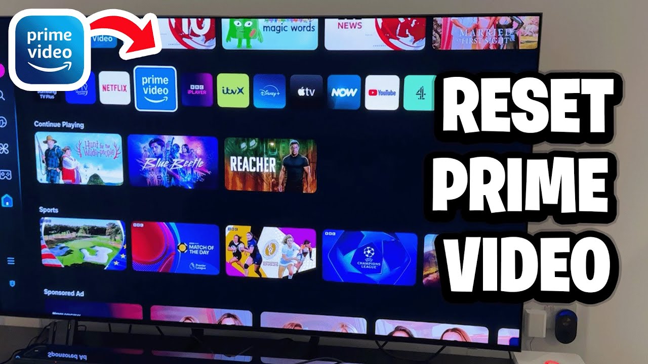 How To Reset Amazon Prime Video On Smart TV - Fastest Guide - YouTube