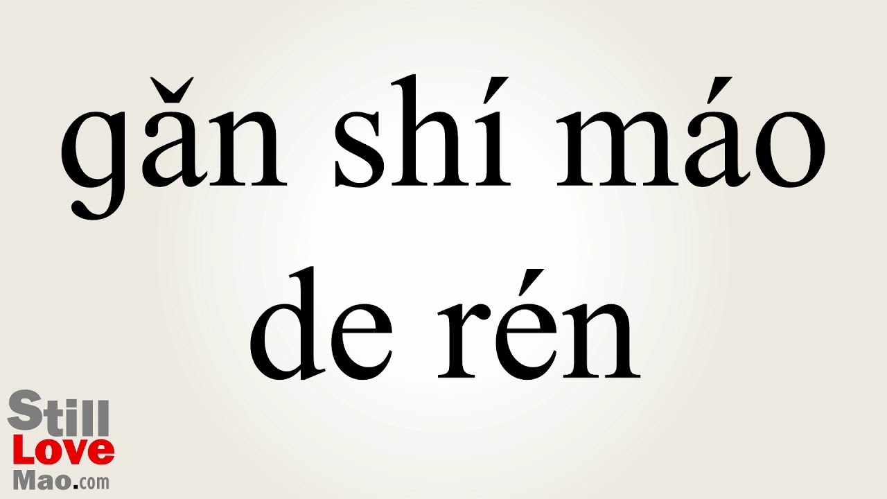 How to Say Swinger in Chinese - YouTube