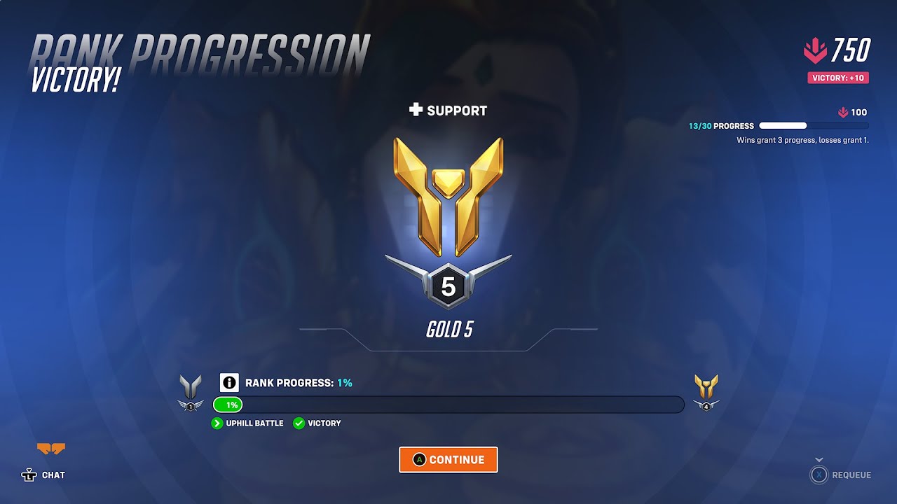 getting out of GOLD | Overwatch 2 - YouTube