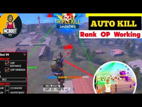 XBOT 99 rank working mod menu ff max + ff without Auto back problem 🔰 MCBOOT94 🔰 - YouTube