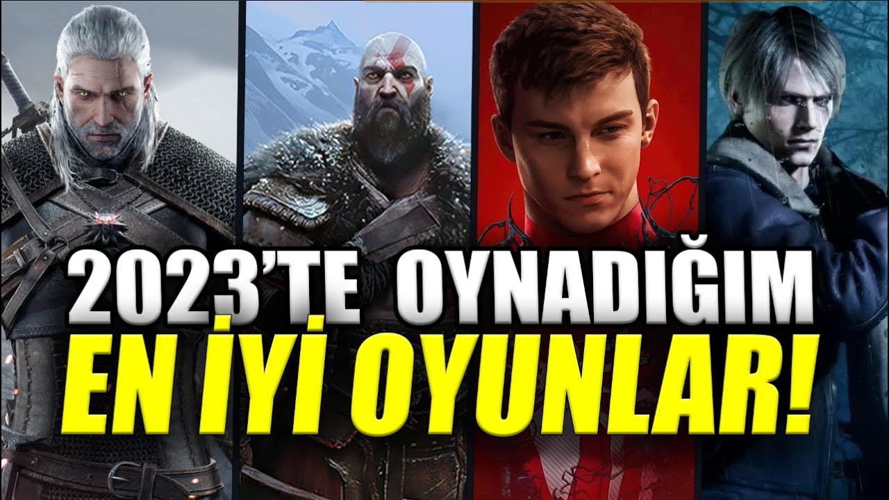 2023'TE OYNADIĞIM EN EĞLENCELİ OYUNLAR - 22 OYUNLUK DEV LİSTE! - YouTube