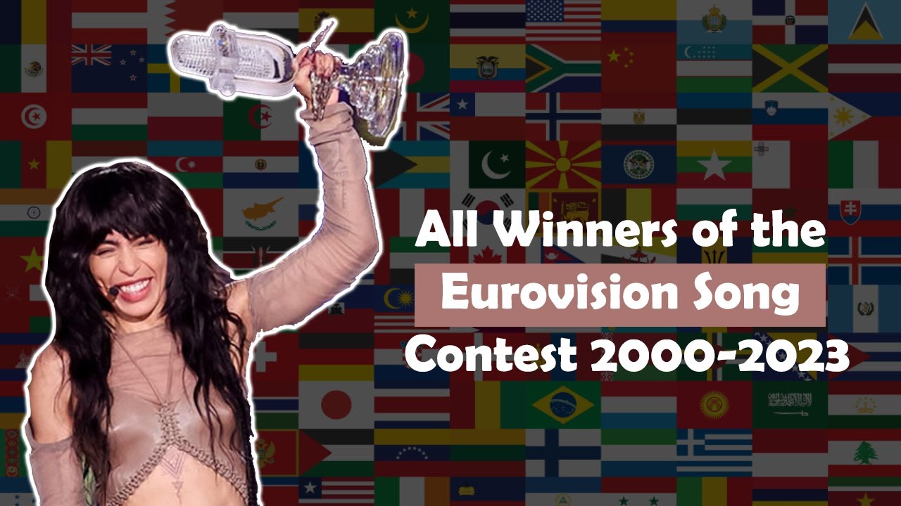 All Winners of the Eurovision Song Contest 2000-2023 (With Voice) - YouTube