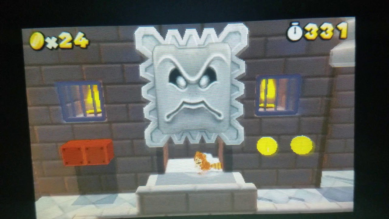 SM3dL, W1-Castle Mario Softlock - YouTube