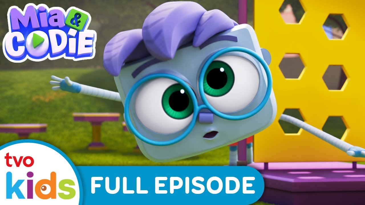 Obstacle Shmopstacle 🛝 | 👧🏾 MIA & CODIE 🤖 | Kids Learn Coding With A ...