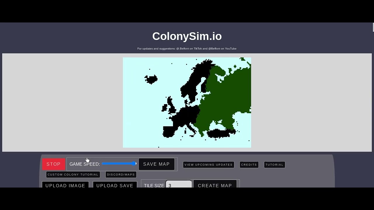 Colonysim.io Europe battle. - YouTube