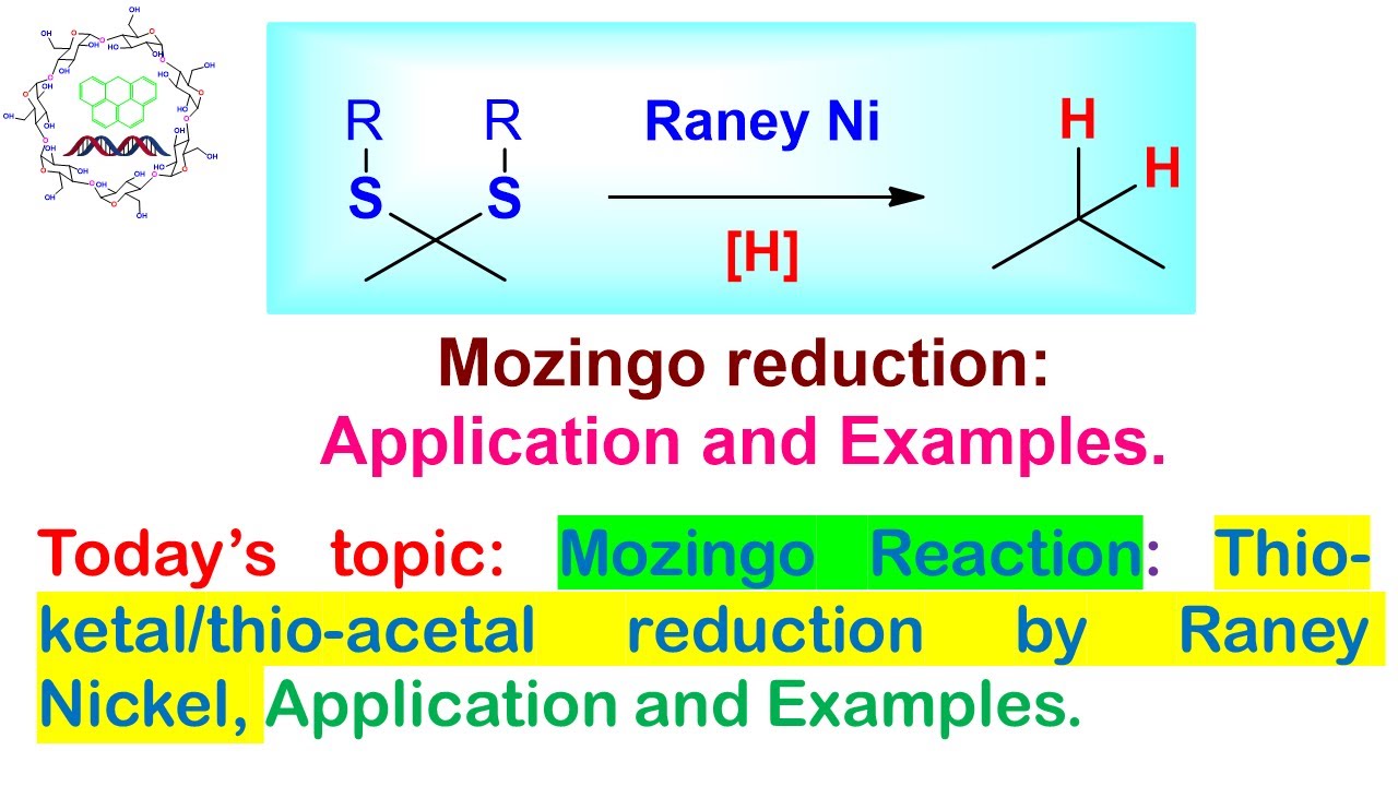 Mozingo reaction: Applications and Examples. - YouTube