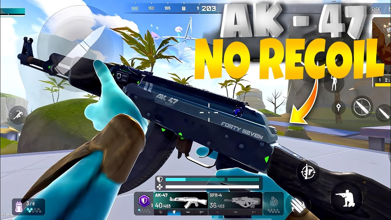 AK 47 No Recoil Settings 🔥 | Indus New Update - YouTube