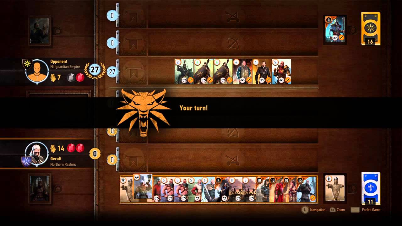 The Witcher 3: Wild Hunt - Gwent (Gremist) - YouTube