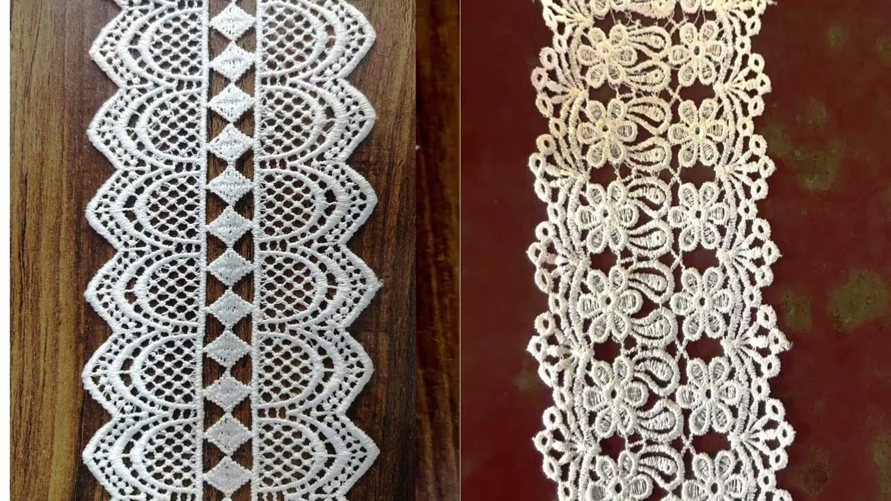 White GPO Lace Design - YouTube