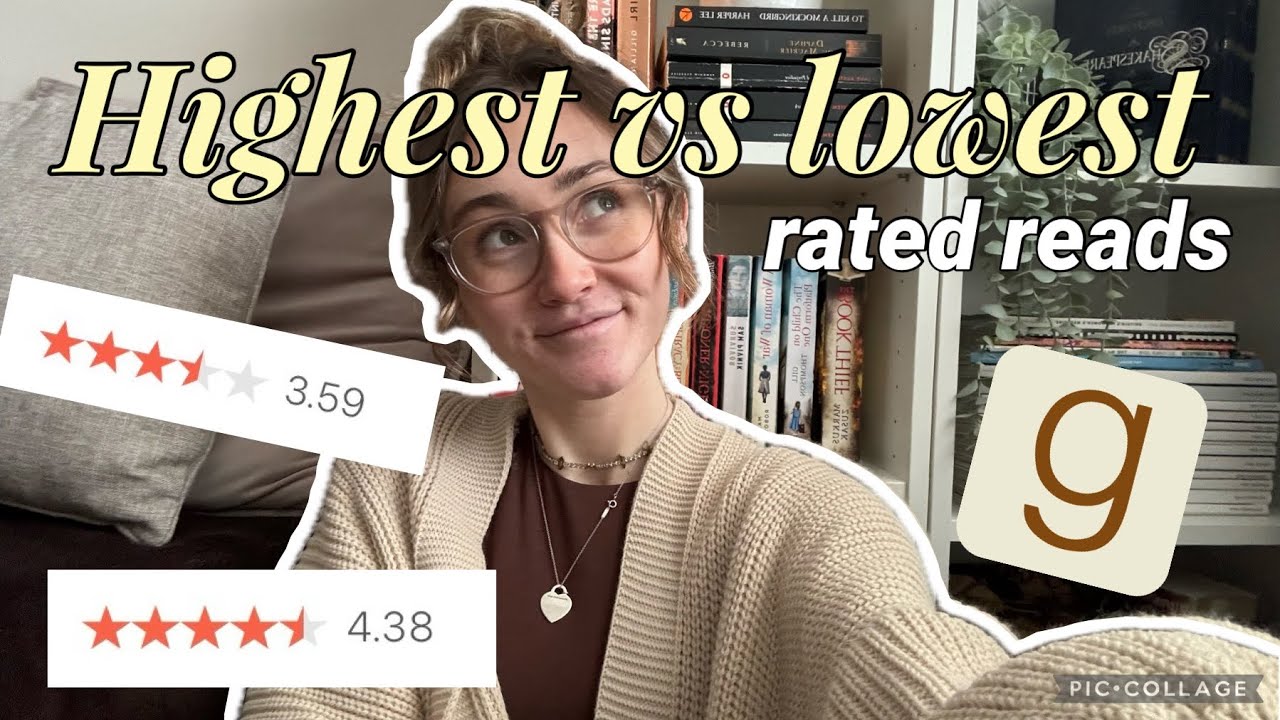 Reading my HIGHEST vs LOWEST rated books according to Goodreads… - YouTube