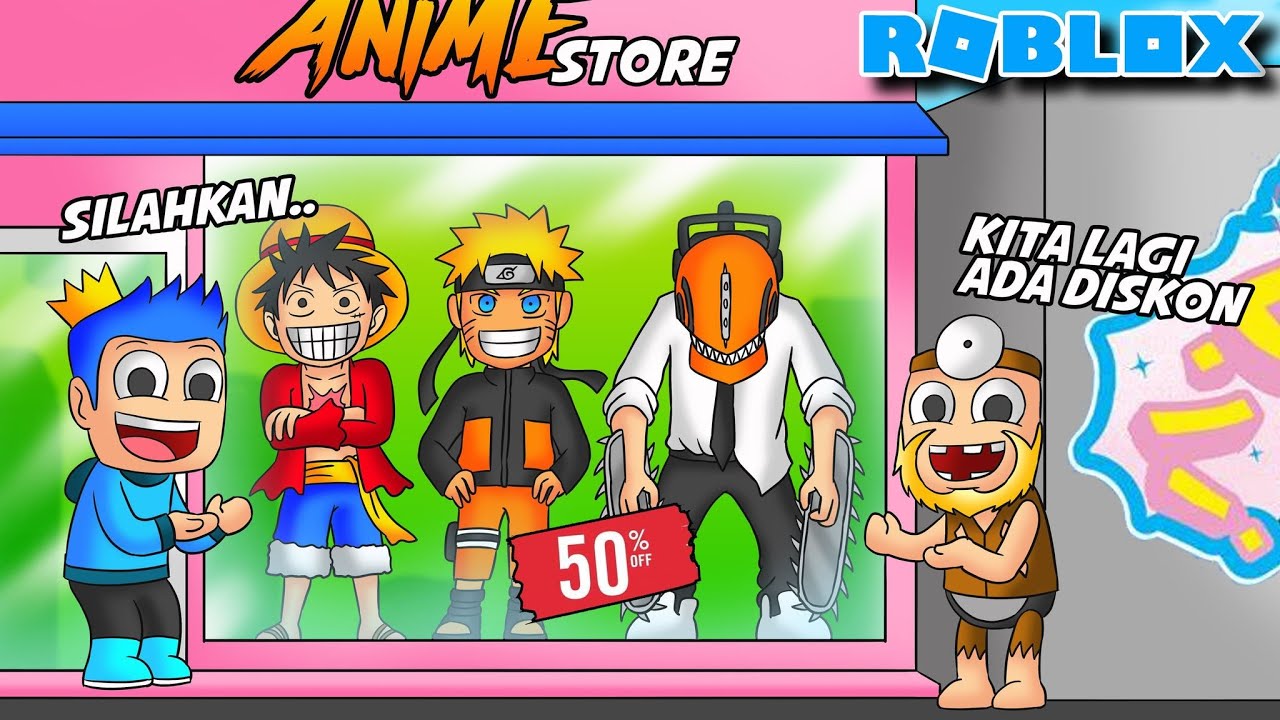 IMPIANKU TERWUJUD!! MEMBUAT TOKO KARTU ANIME DI ROBLOX!! - YouTube