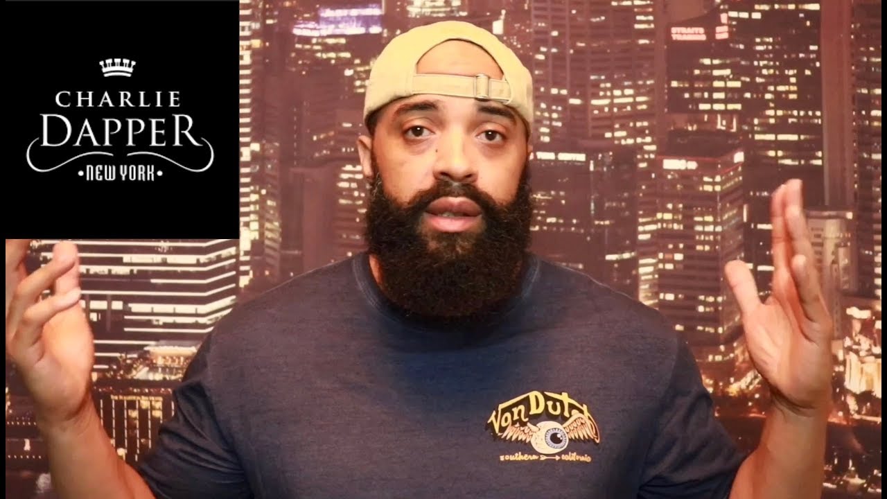 Charlie Dapper NY beard balm and beard oil product review - YouTube