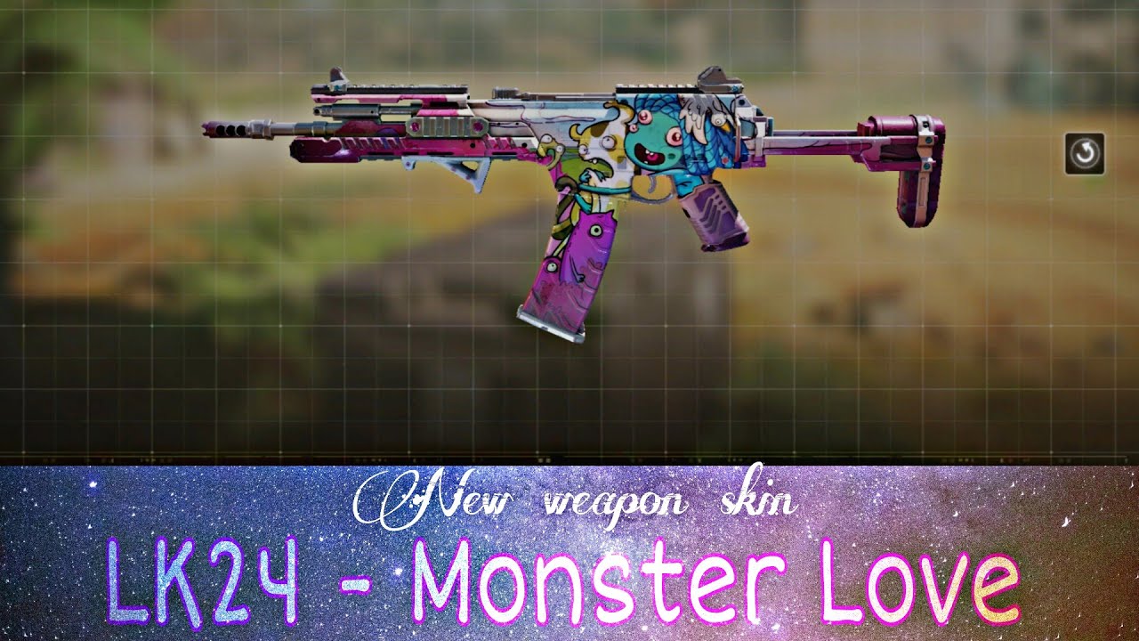 New free to play epic weapon skin|| LK24 - Monster Love || Call of duty ...