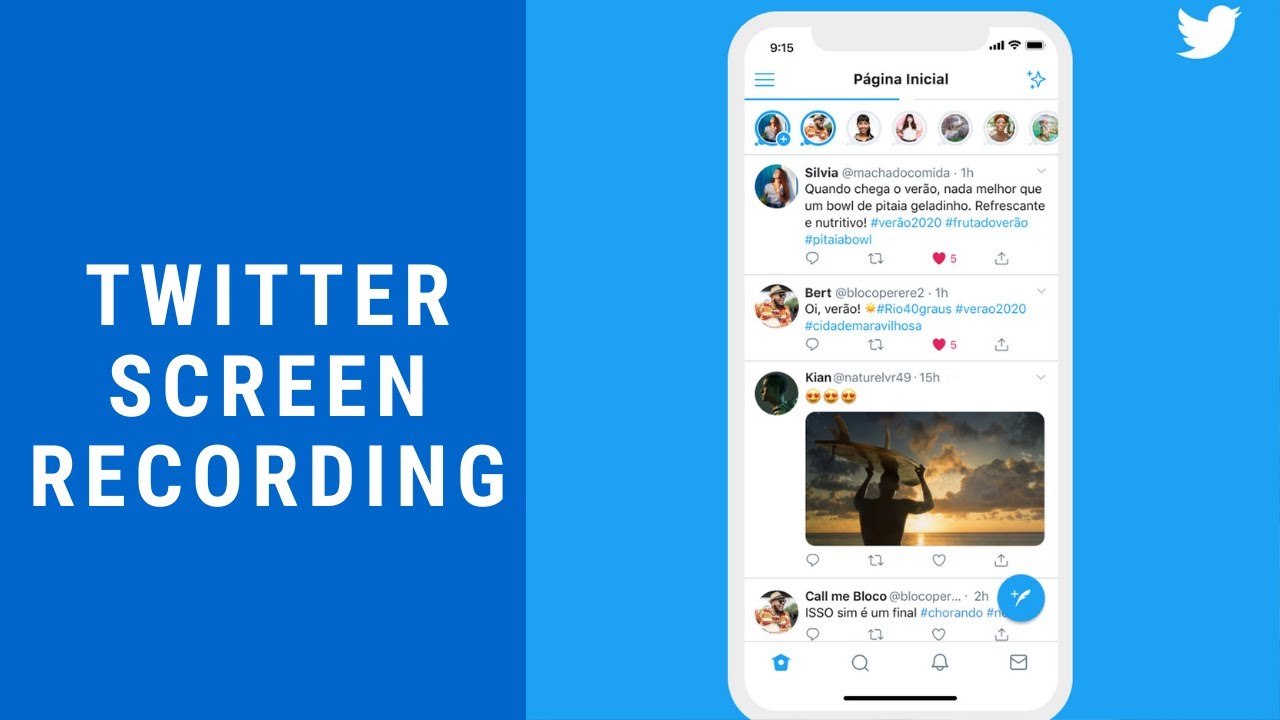 How to Record Twitter Screen Recording | OgyMogy - YouTube
