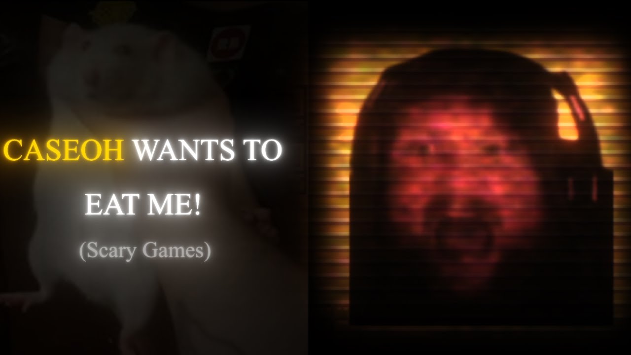 Caseoh wants to EAT ME! (SCARY GAMES) - YouTube