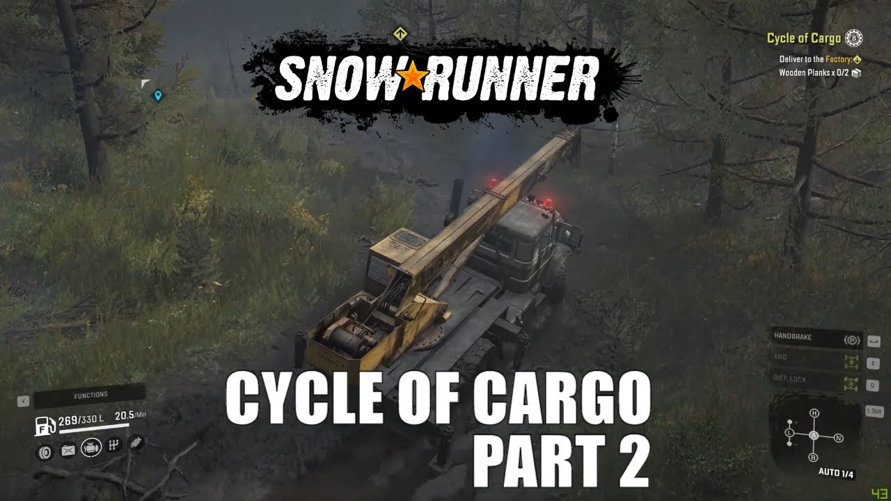 SnowRunner Gameplay | Cycle Of Cargo: Part 2 - YouTube