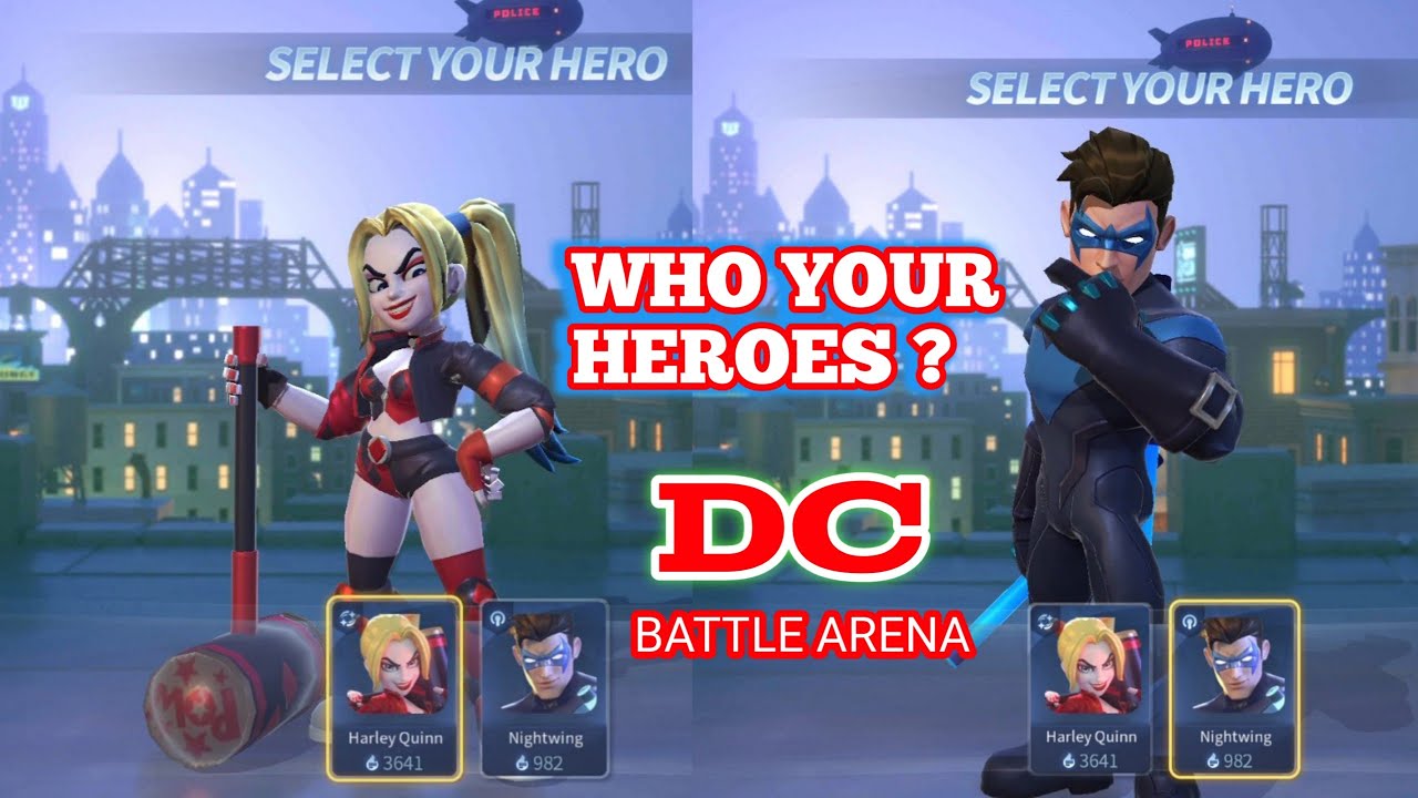 DC Battle Arena Gameplay Beta Test BEST GAME! - YouTube