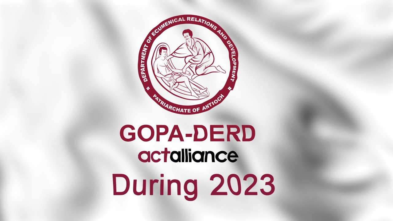 GOPA-DERD During 2023 - YouTube