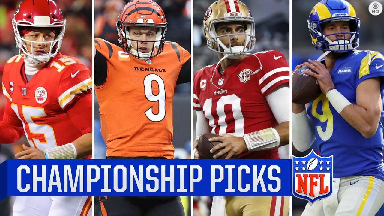 NFL AFC/NFC Championship Picks: Chiefs vs Bengals & 49ers vs Rams | CBS ...