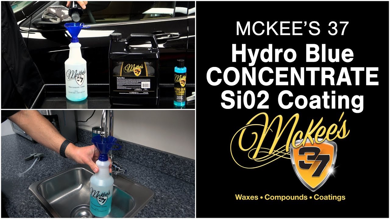 Hydro Blue CONCENTRATE SiO2 Coating - Spray & Rinse Paint Coating McKee ...