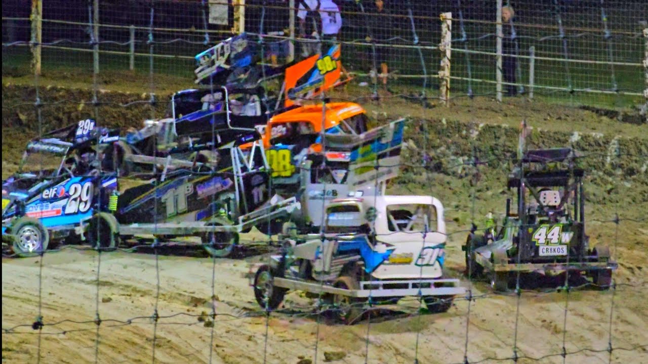 Meeanee Speedway - East Coast Ministocks Champs - 19/4/25 - YouTube