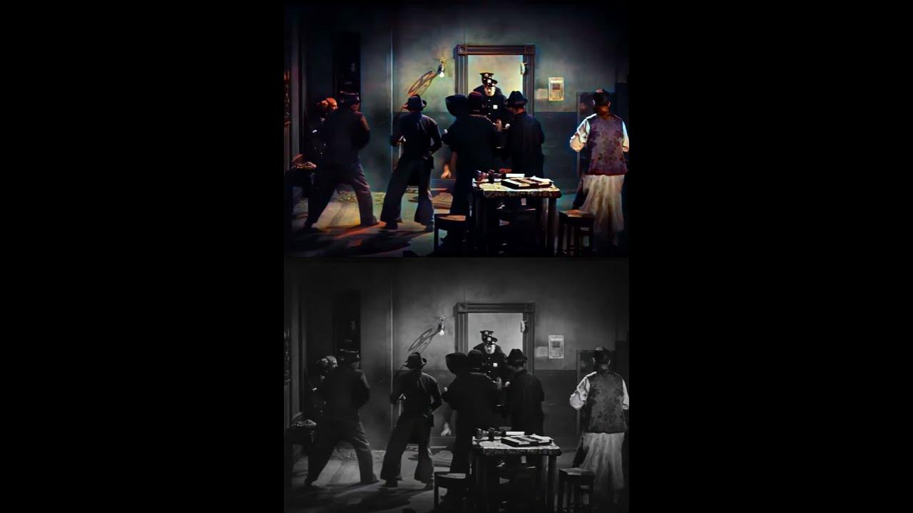 1928 Buster Keaton -The Cameraman Colorization test 2/3 #colorization # ...