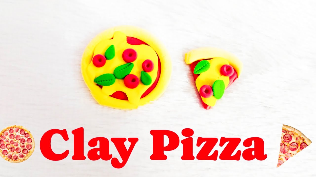 Diy Clay Pizza - YouTube