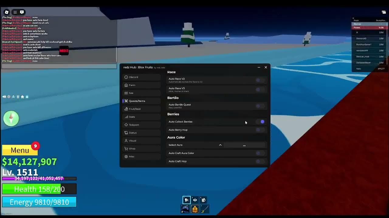 redz hub direct link no key! bloxfruits script op - YouTube