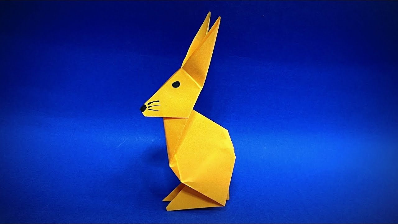 Origami Rabbit Easter | How to Make a Paper Bunny for Easter | Origami ...