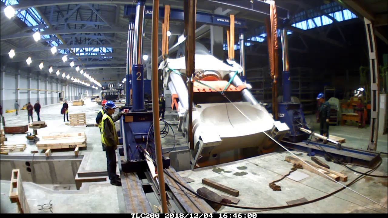 Монтаж пресса SACMI PH3020 - YouTube