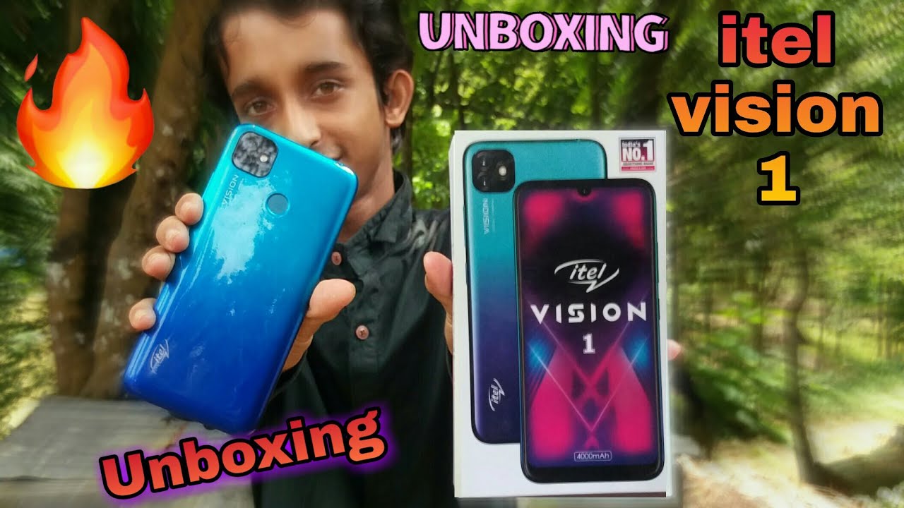 Itel vision 1 Unboxing 2020 // unboxing itel vision 1 - YouTube