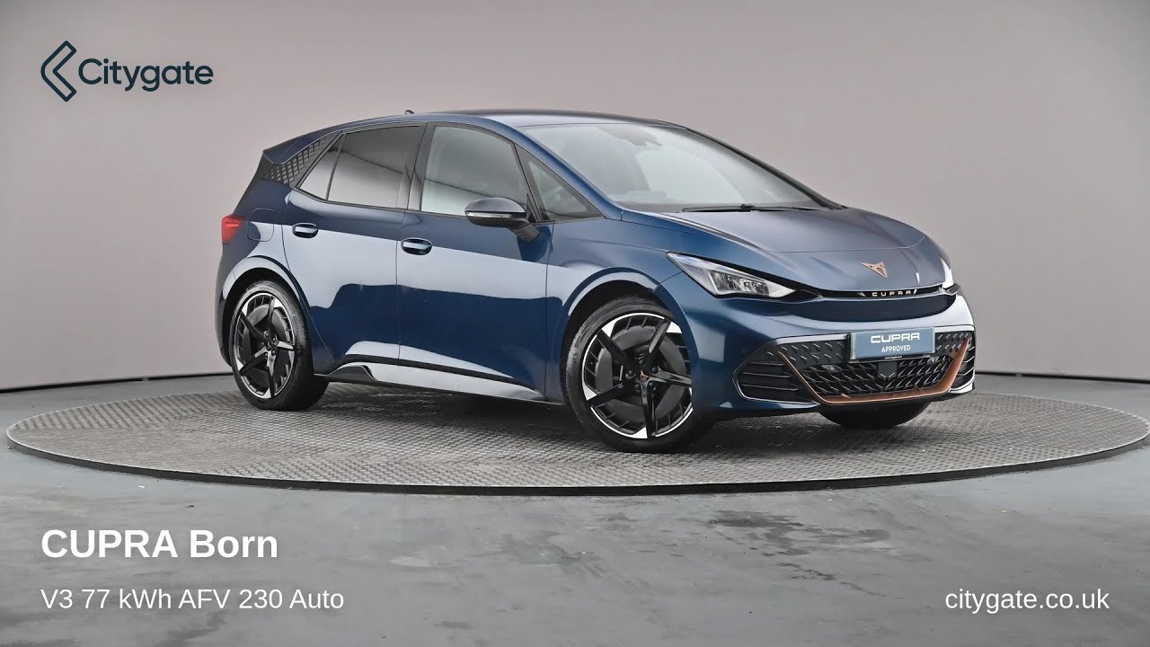 CUPRA Born - V3 77 kWh AFV 230 Auto - Citygate SEAT Slough - YouTube