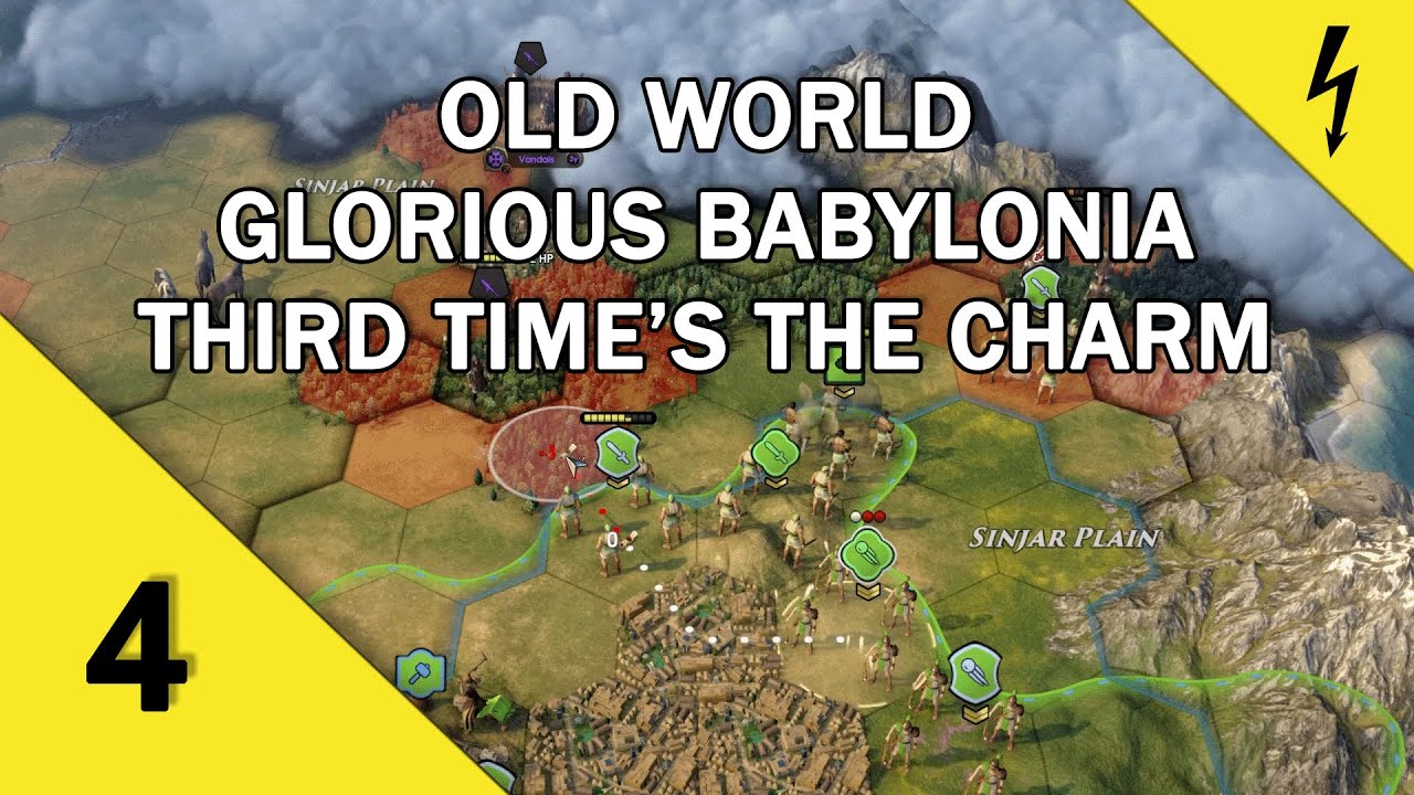 Old World - Babylonia attempt 3 - Glorious Difficulty - Part 4 - YouTube