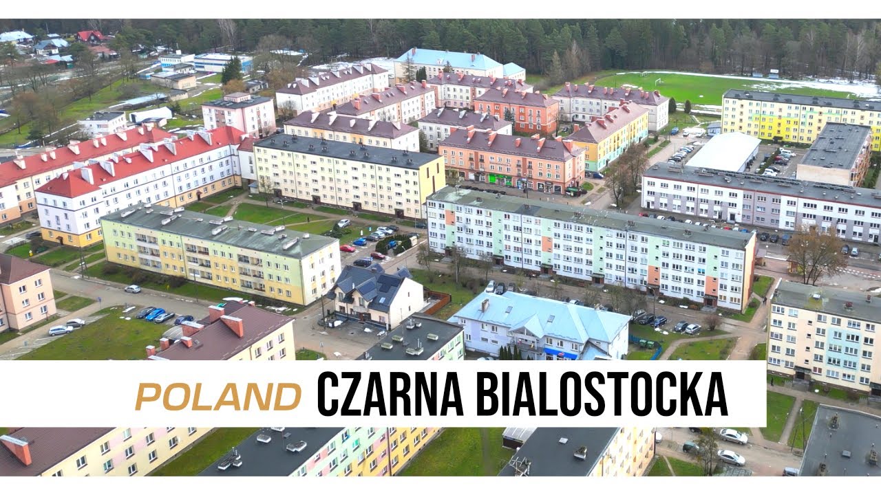 Czarna Bialostocka POLAND (winter time) - YouTube