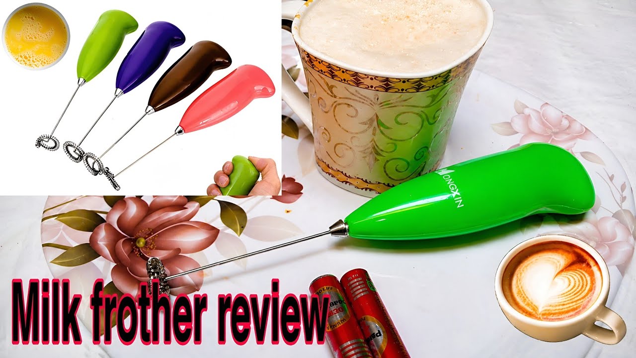 Hongxin Milk frother coffee beater review Milk foamer unboxing कॉफी बीट ...
