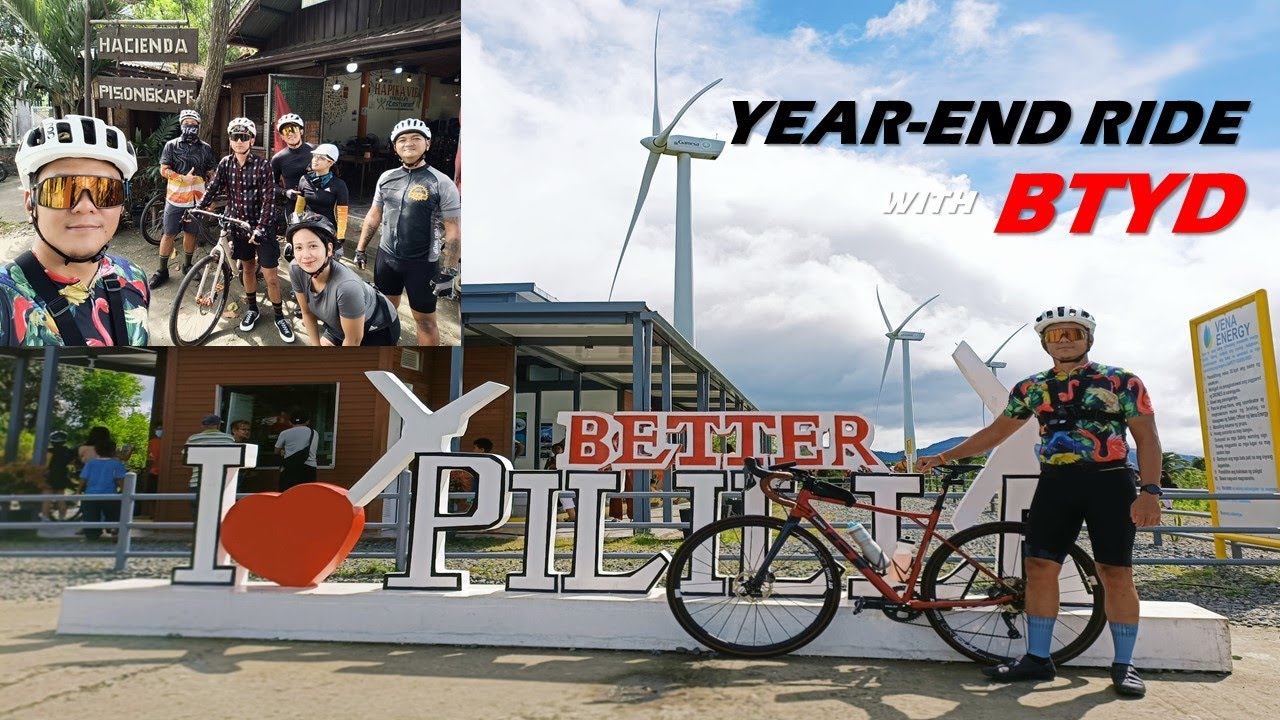 Another 2022 Year-end Ride with BTYD | Pililla Windmills - YouTube