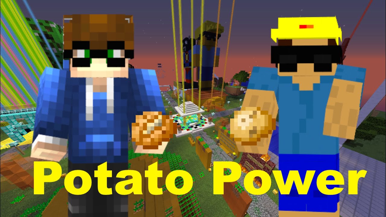 Minecraft Potato Power Server Review w/ superdextor - YouTube
