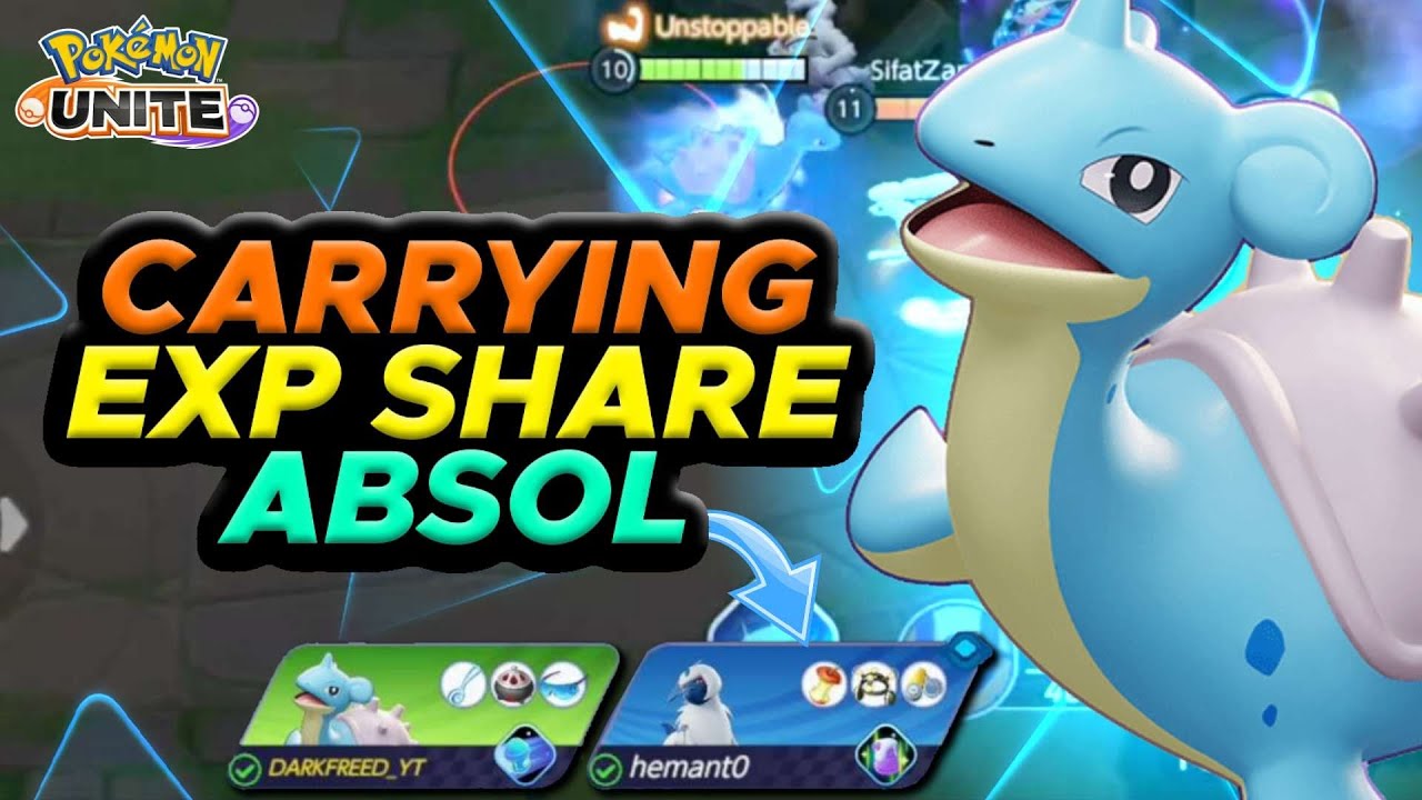Lapras Carrying ExpShare Absol - Lapras Express - YouTube