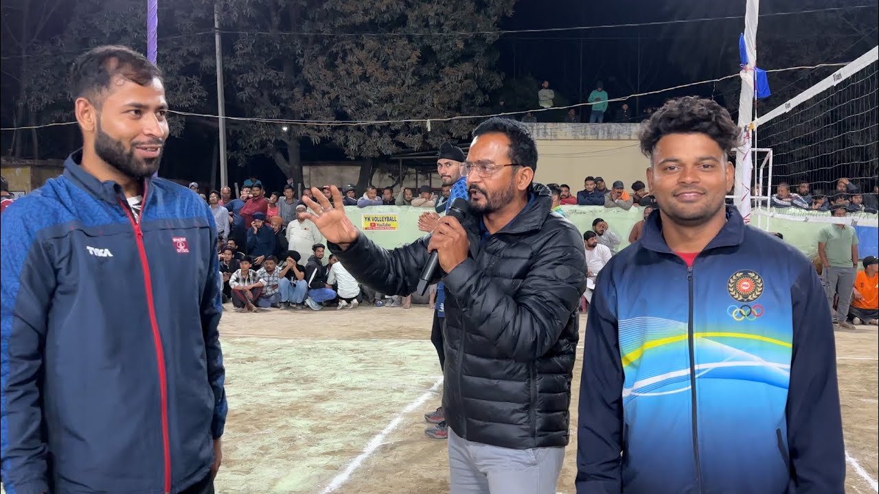 Final match Harshit chaturvedi vs Arjun #volleyball - YouTube