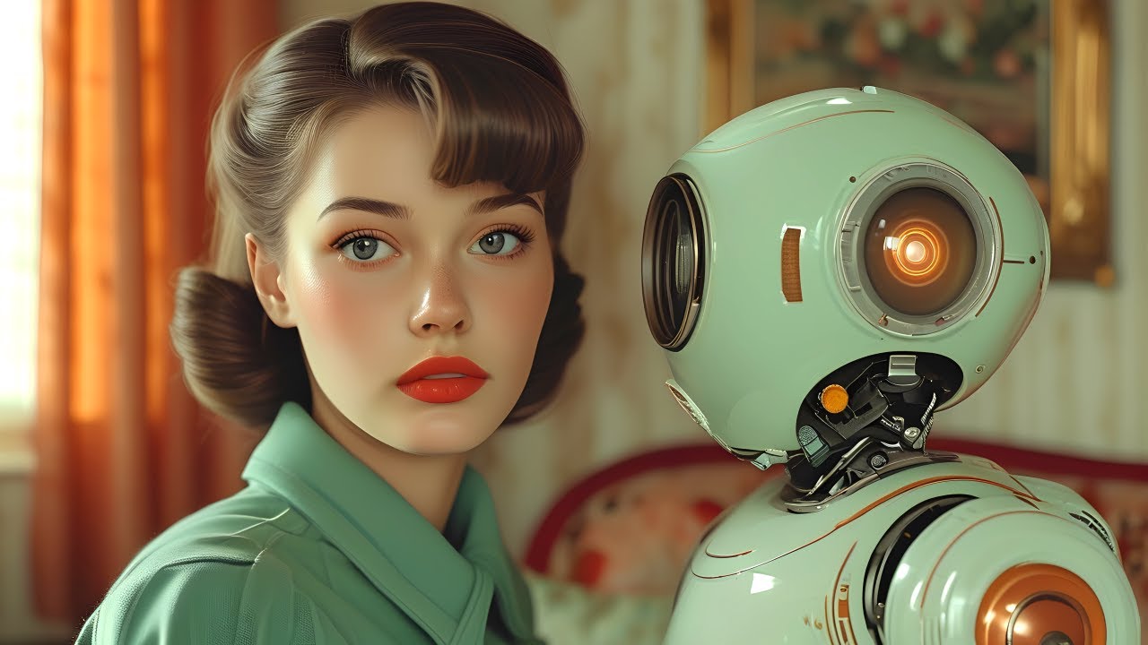 1950s Retro JAZZ Music | Futuristic Sci-Fi AI Video #3 - YouTube