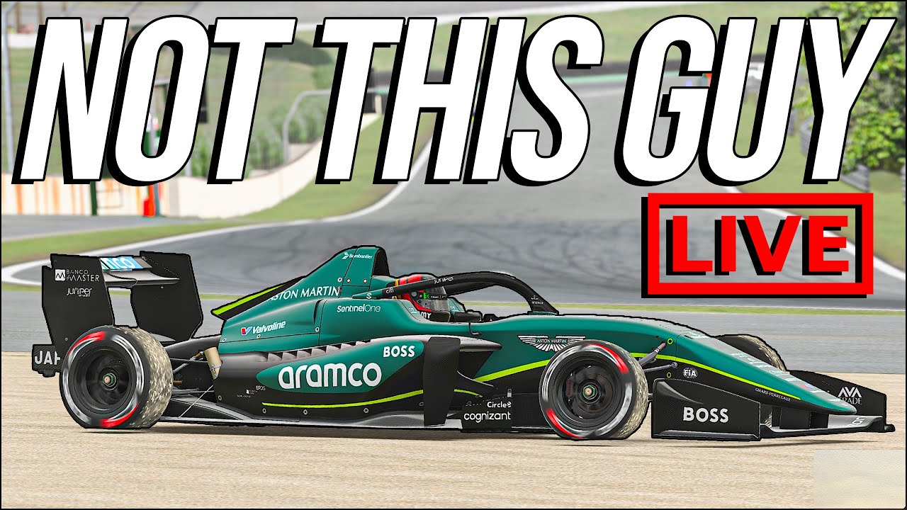 Pretending To Be A Formula 1 Driver In iRacing - YouTube