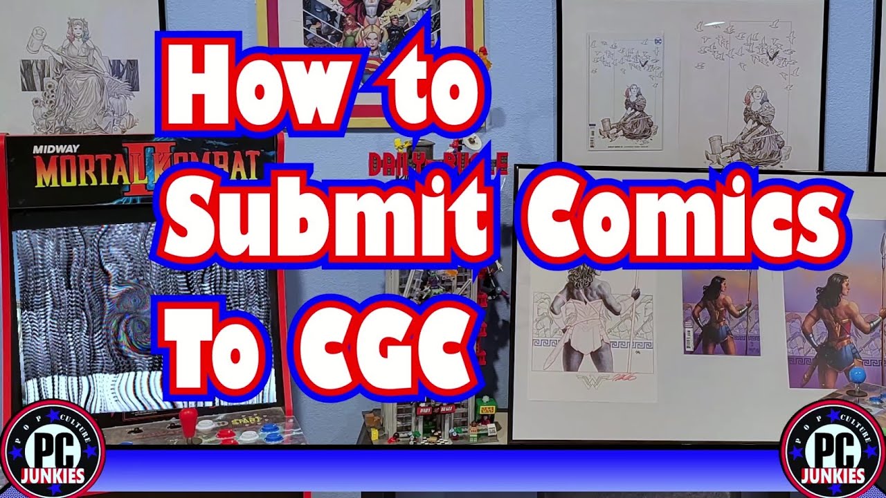 Step by Step Instructions on How To Submit Comics To CGC - YouTube