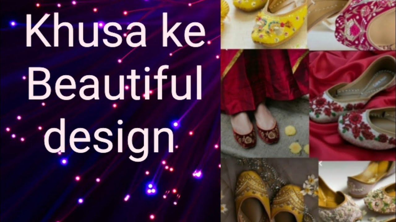 Trend Fashion Khusa Design 2024/ Beautifull Khusa design for girls# ...