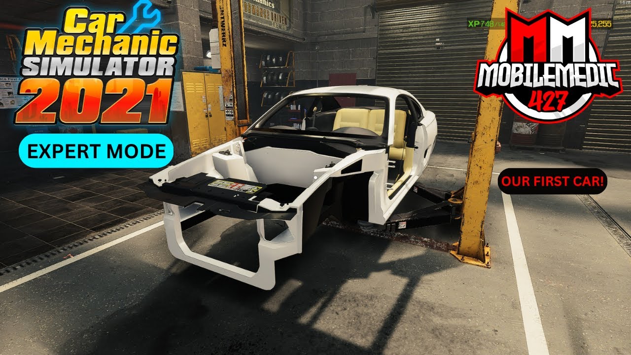 Car Mechanic Sim 21 | Expert Mode | Our First Car! - YouTube