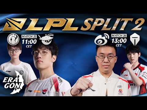 🔴 LPL ENGLISH LIVE | iG vs AL | WBG vs TES 🔴