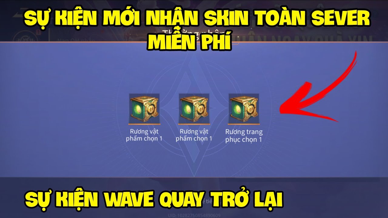 Liên Quân | Sự Kiện Mới Nhận Skin Miễn Phí Toàn Sever - Skin WaVe Chính ...