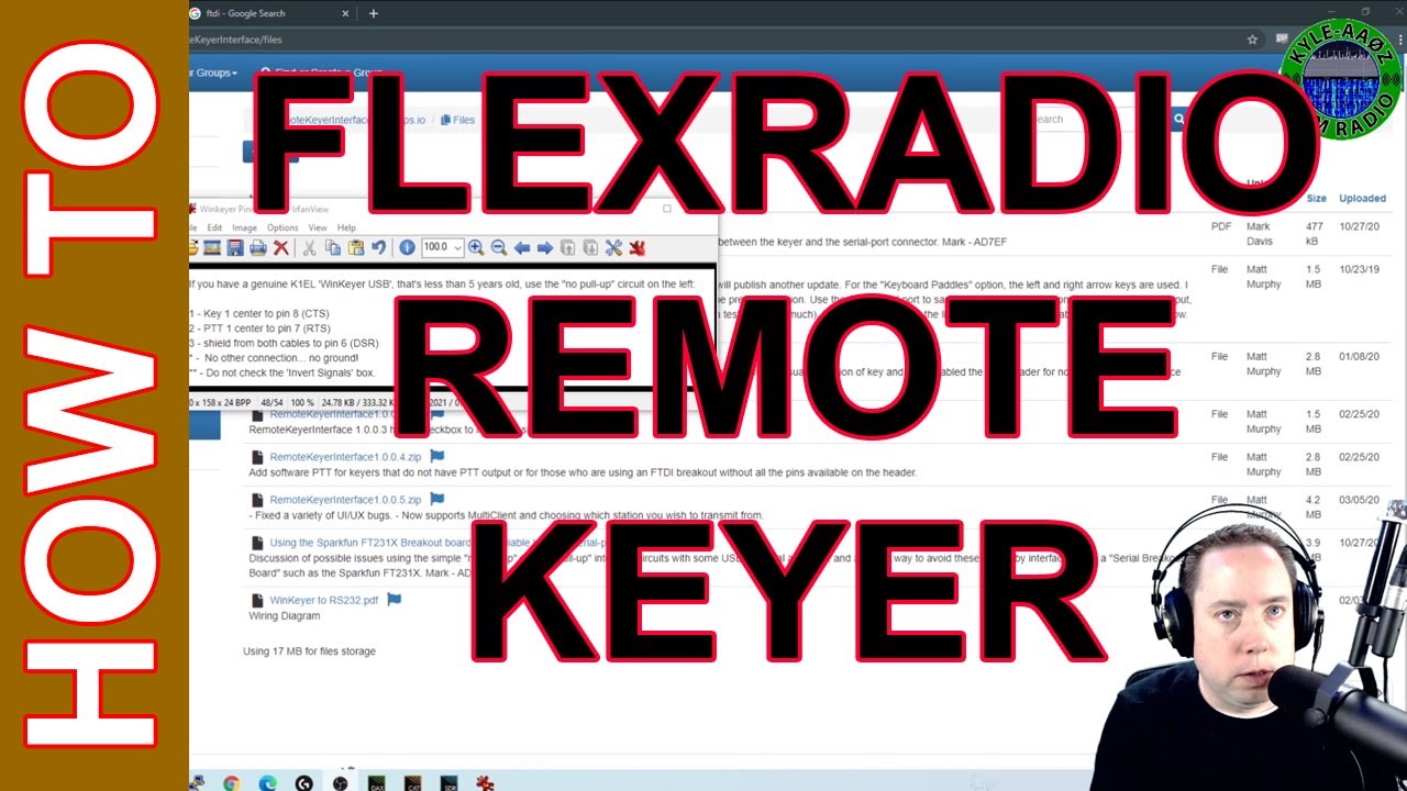 Ham Radio Remote Station - Remote Keyer Interface - YouTube