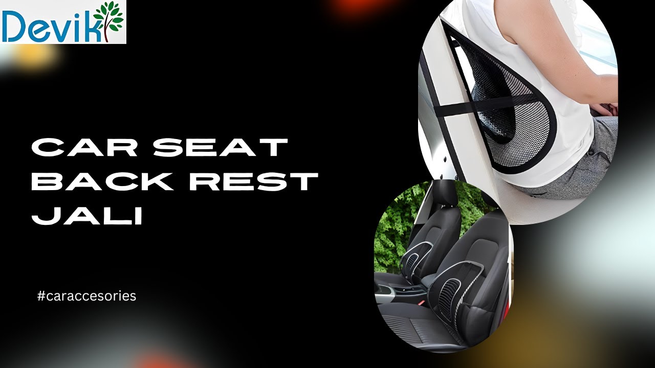 Car Seat Jali , Car accessories - YouTube